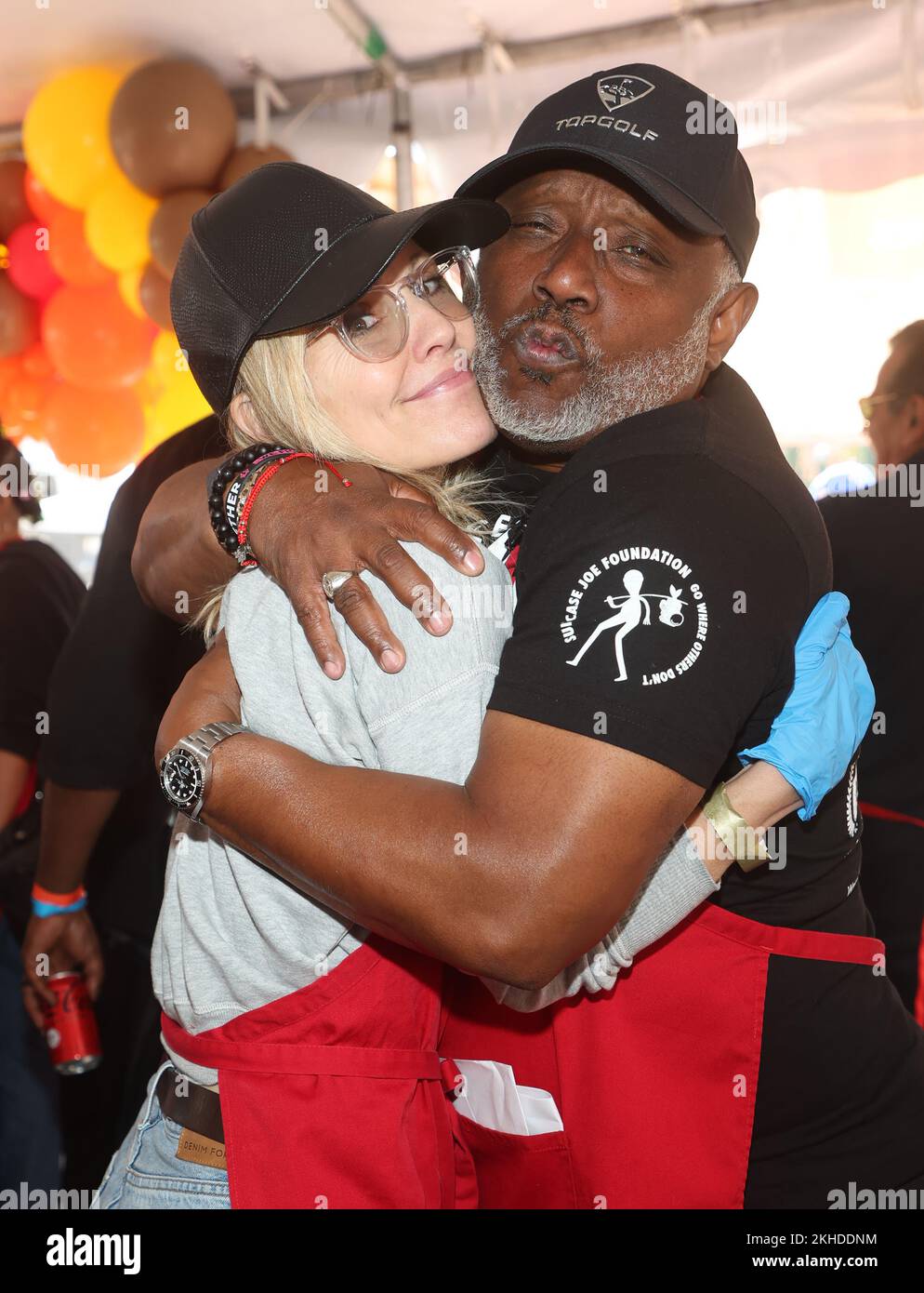 Los Angeles, Ca. 23rd Nov, 2022. Troy Vaughn, Emma Caulfield Ford at ...