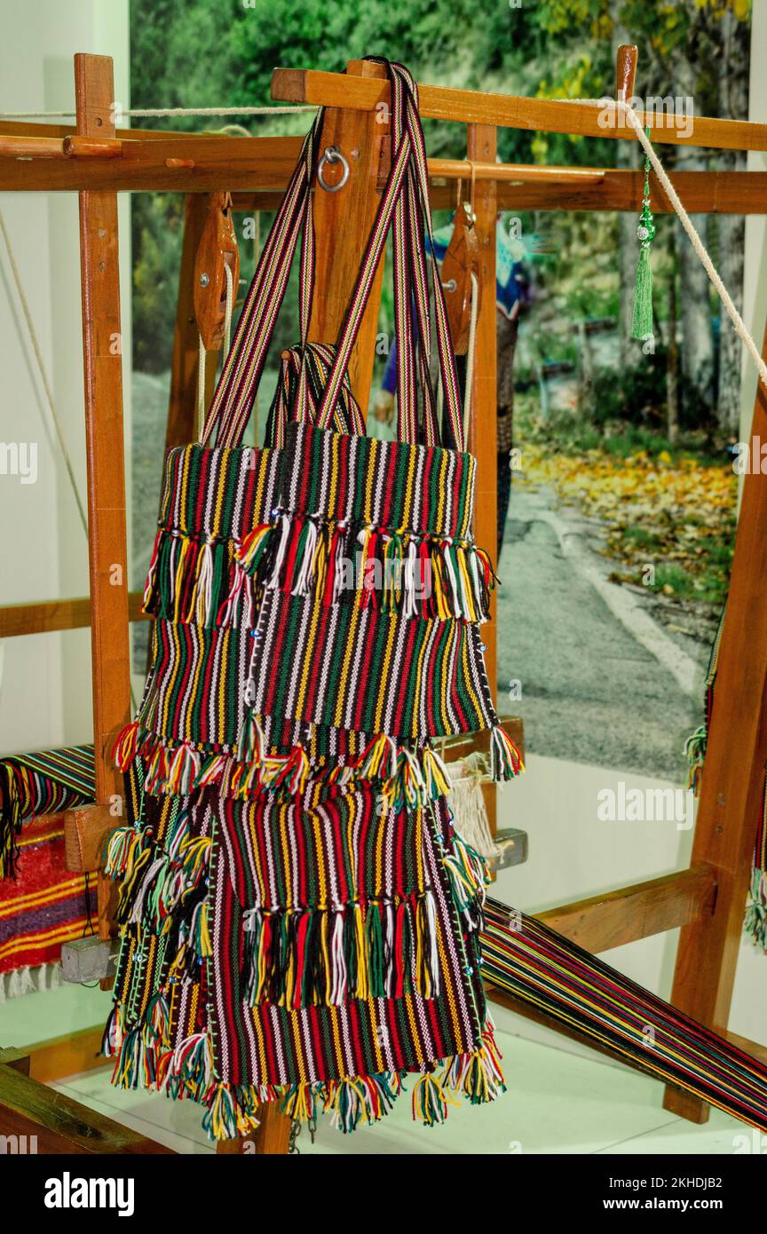 Traditional turkish handmade bag Stock Photo - Alamy