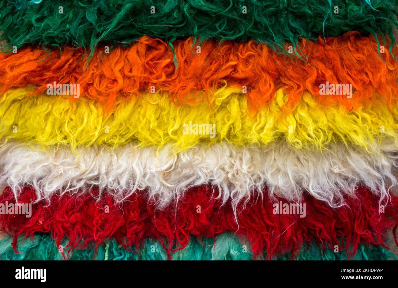 Heap of colorful wool as a texture background Stock Photo - Alamy