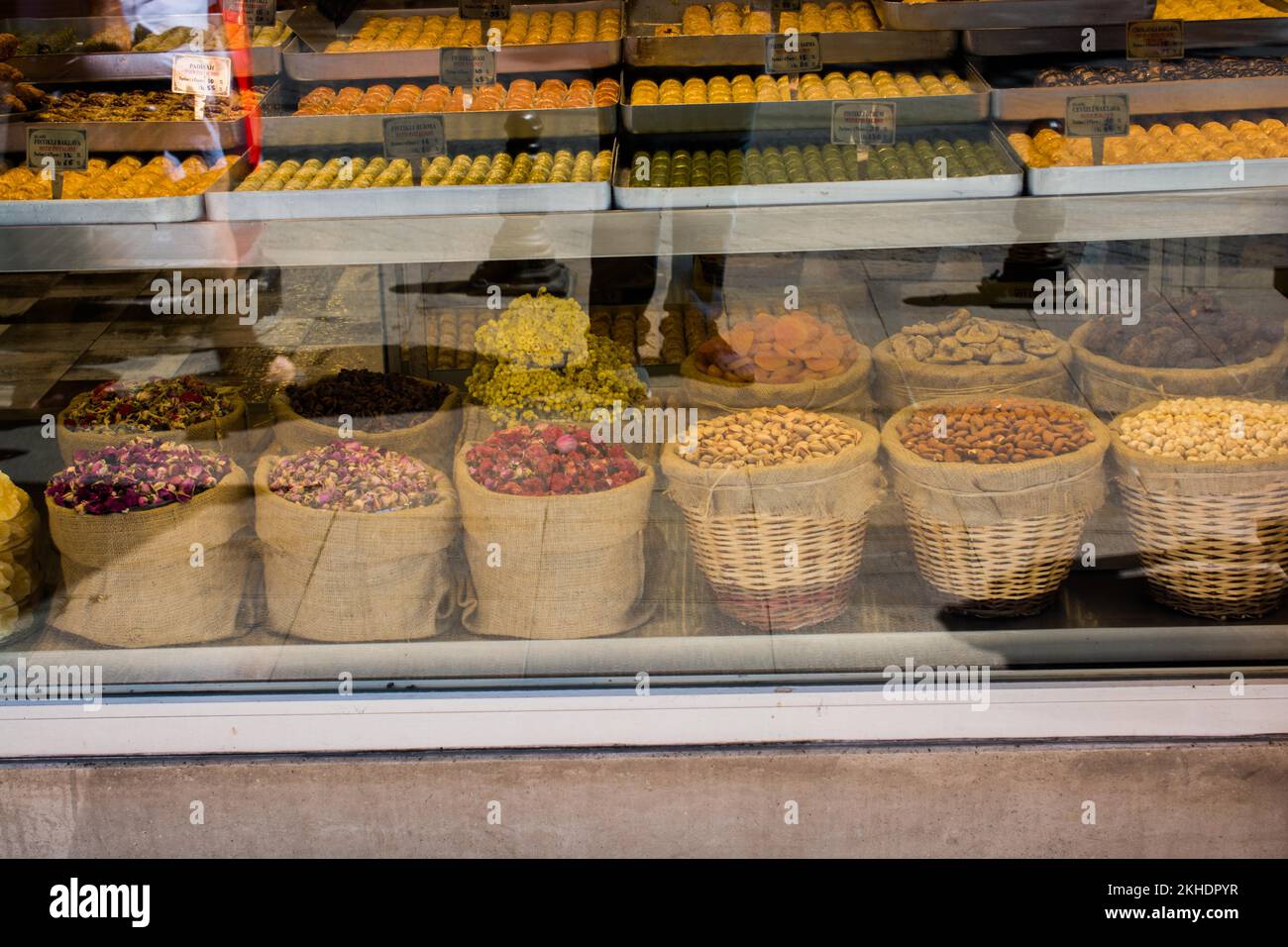 Natural Dry fruit sell in a market place Stock Photo - Alamy