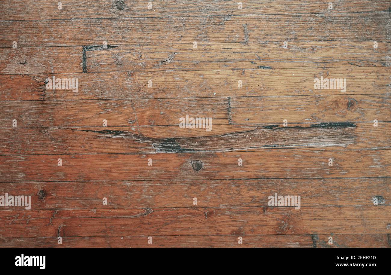 texture of red paint peeling off wooden boards, abstract background ...