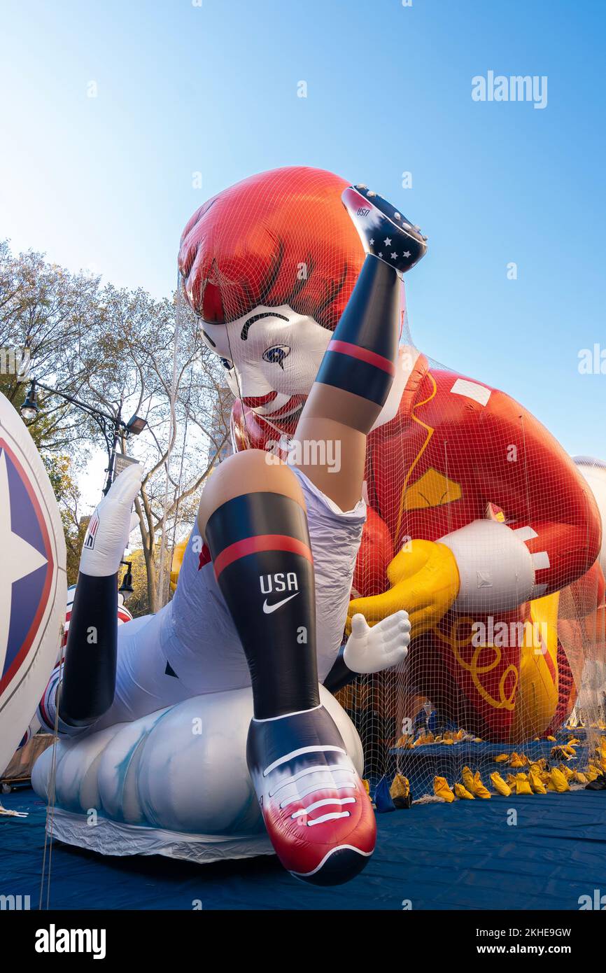 Ronald Mcdonald Balloon Looking Down On Us Mens National Soccer Team
