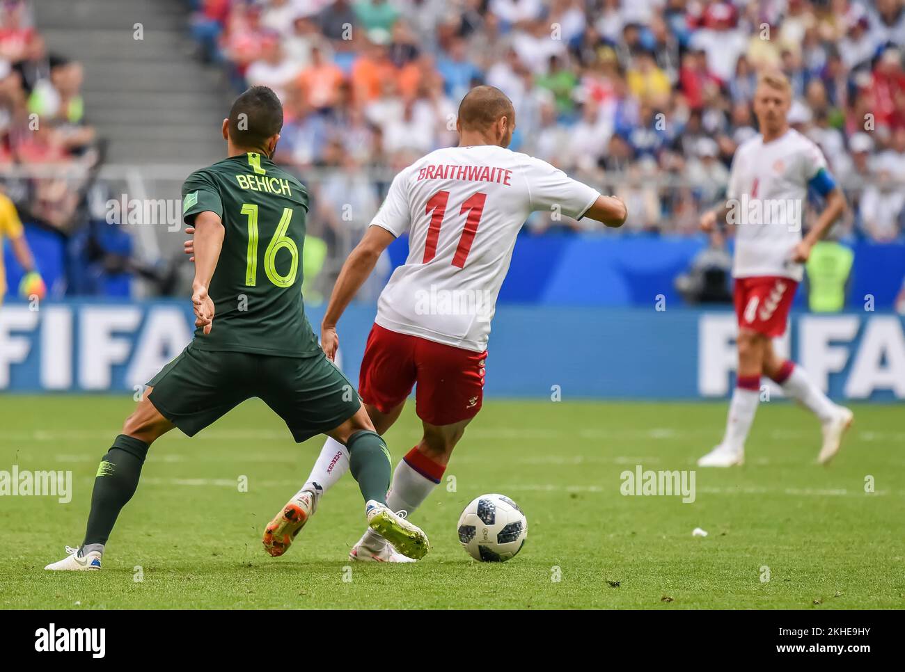 Socceroos football soccer player hi-res stock photography and images ...
