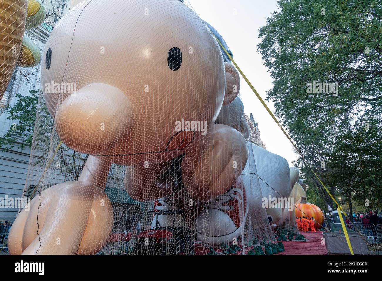 New York, USA. 23rd Nov, 2022. The Diary of a Wimpy Kid balloon ...