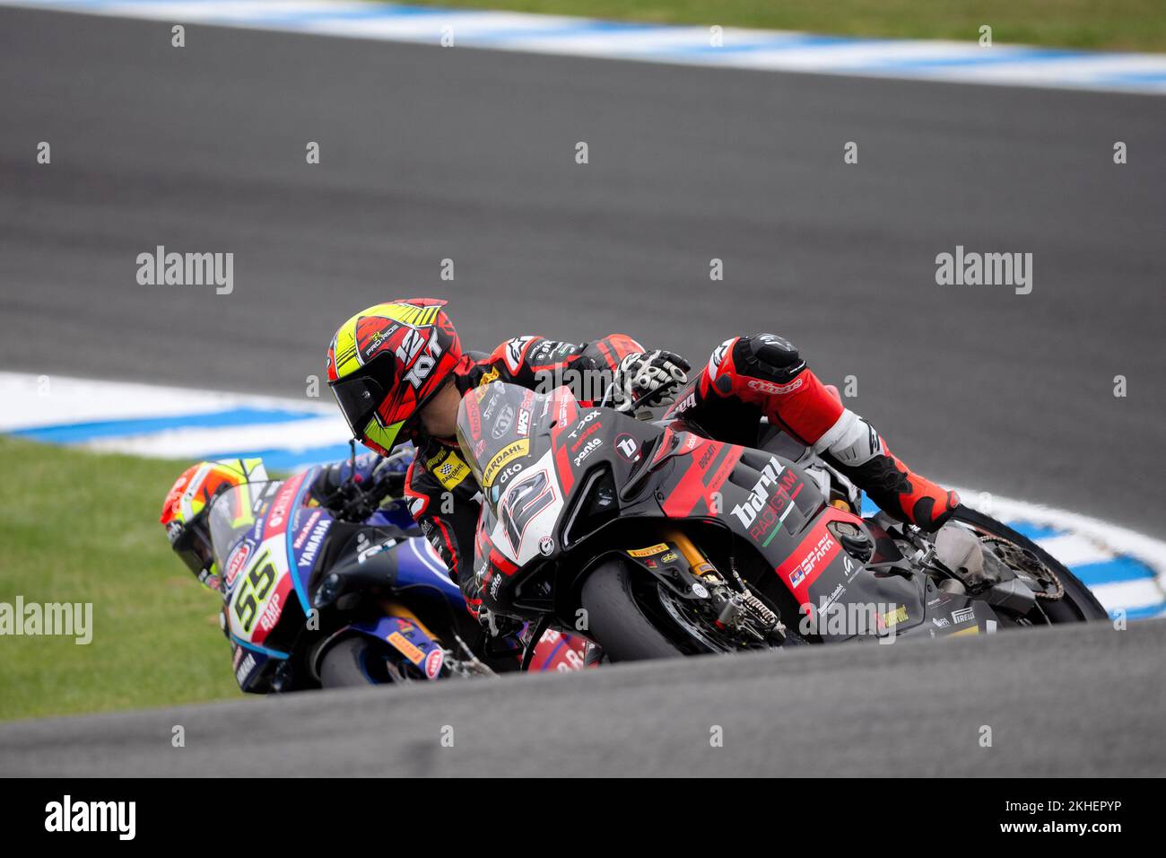 Phillip Island, Australia, 19 November, 2022. Xavi Fores of Spain on ...