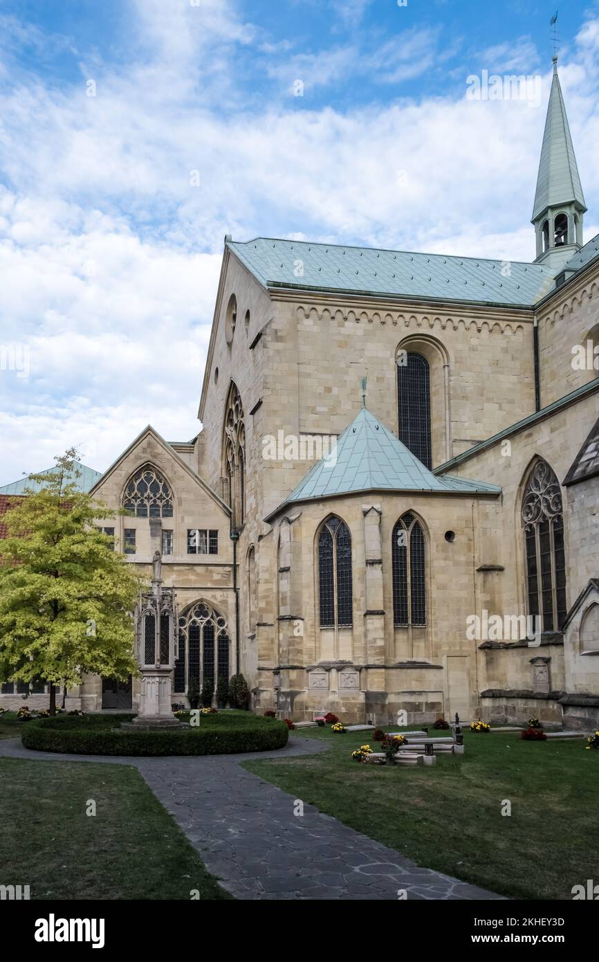 Architectural detail of the Munster Cathedral, one of the most ...