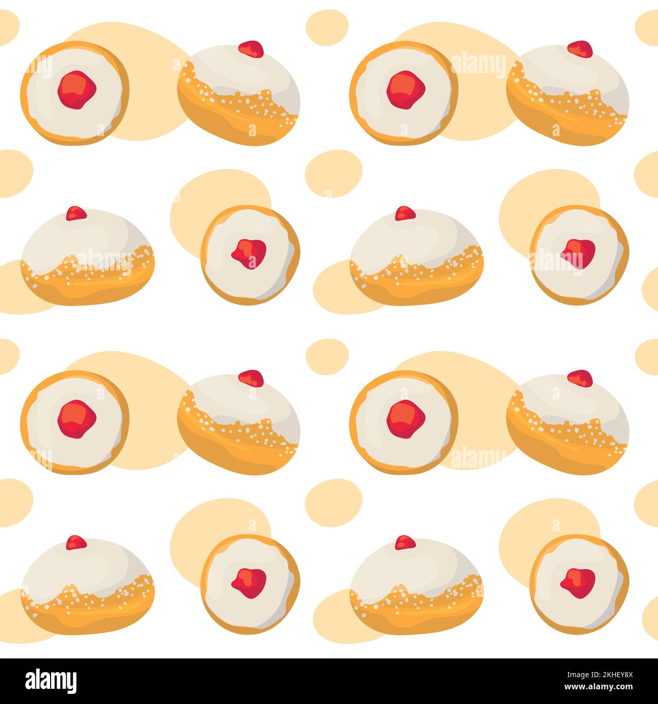 Eaten doughnut Stock Vector Images - Alamy