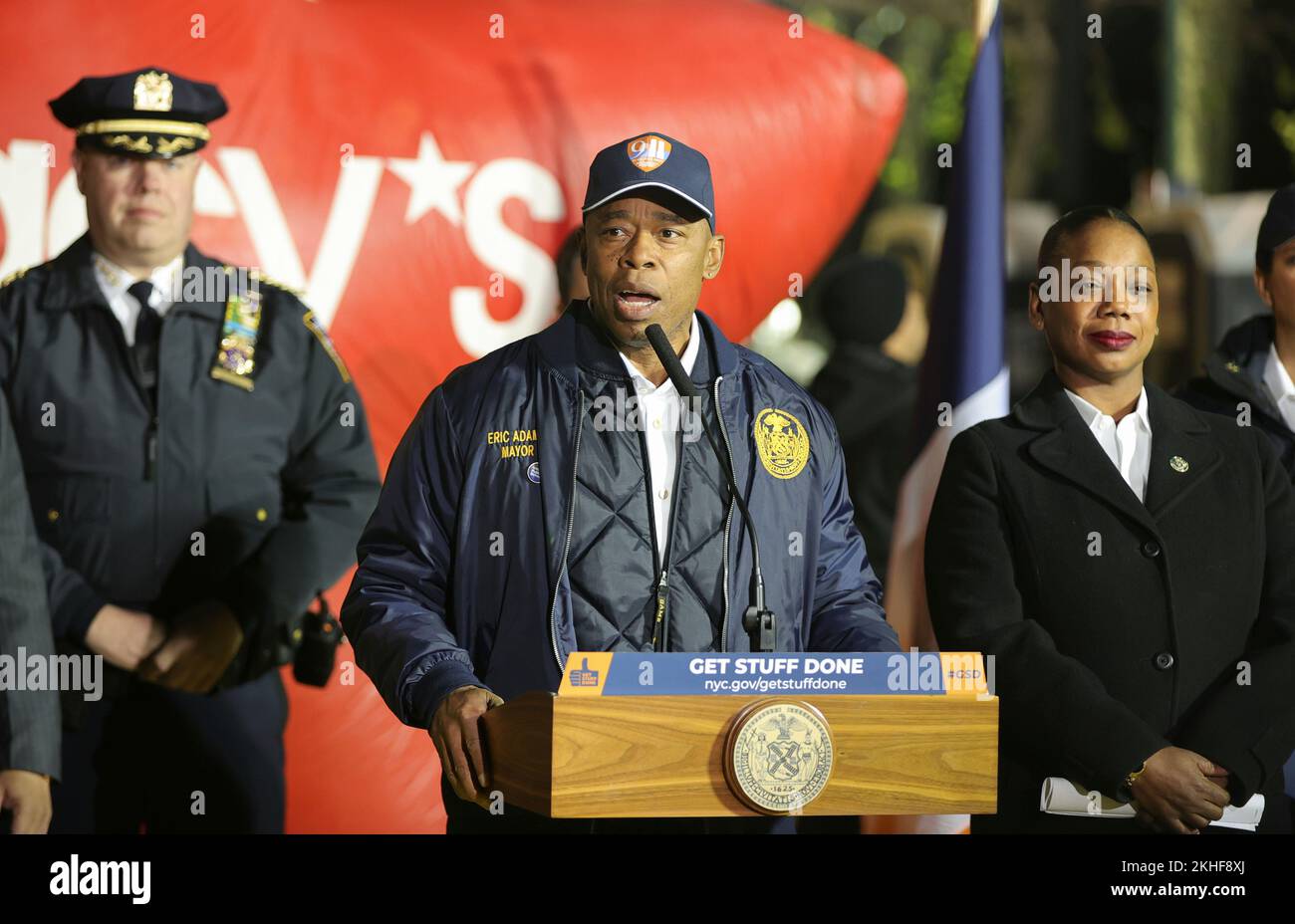 United Nations, New York, USA, November 23, 2022 - New York City Mayor ...
