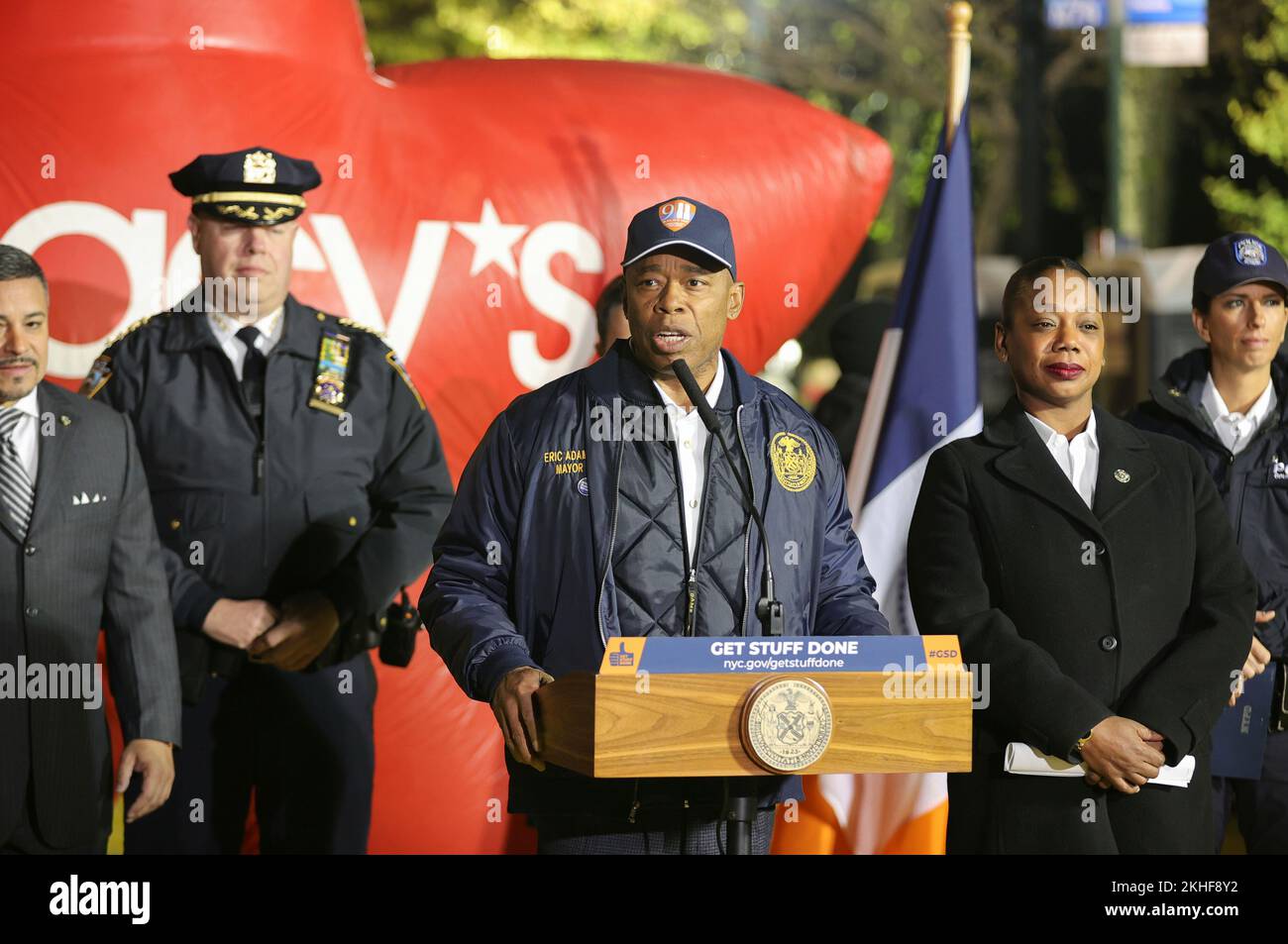 United Nations, New York, USA, November 23, 2022 - New York City Mayor ...