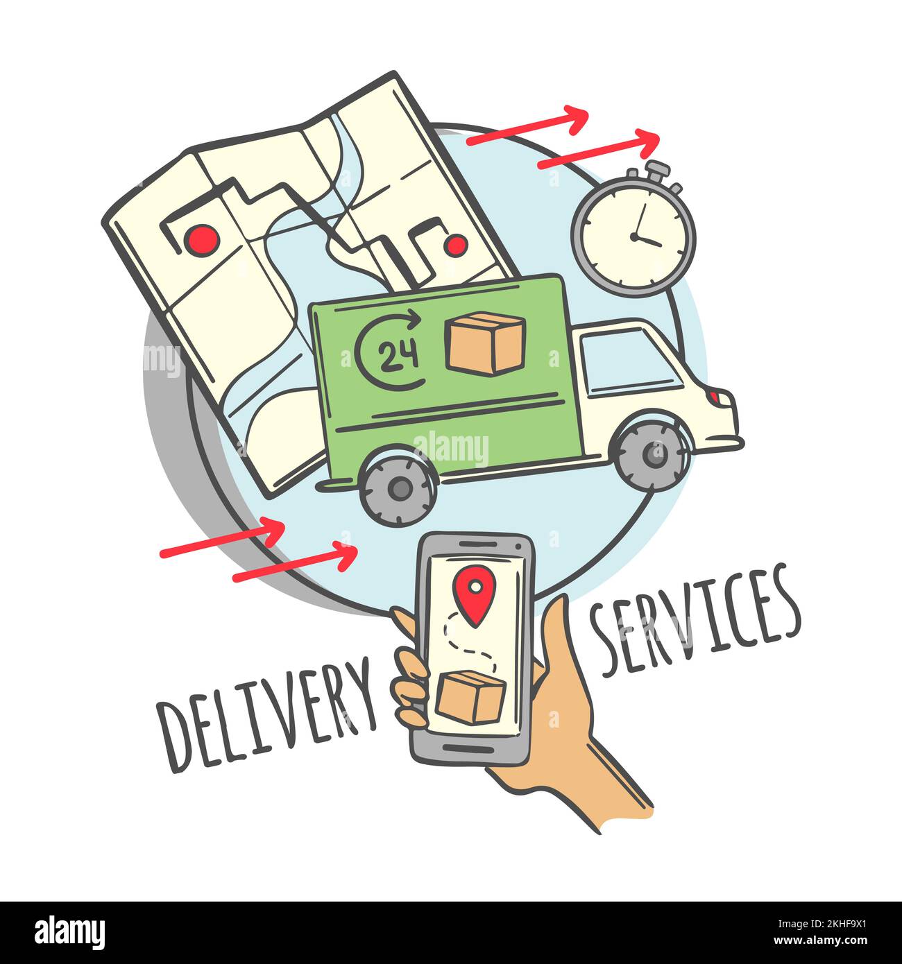 FAST DELIVERY SERVICES Fast Truck Delivery Service Operation Principle ...