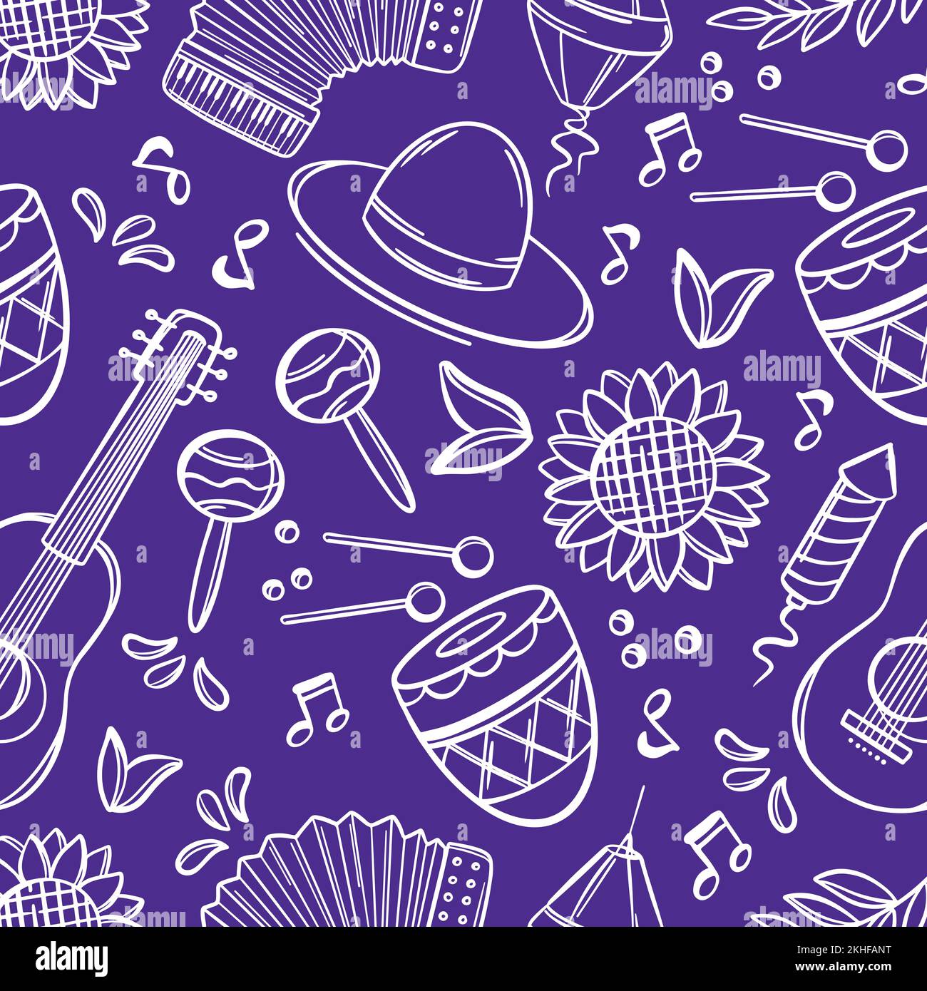 FESTA JUNINA OUTLINE June Festival Catholic Tradition Brazil Carnival ...