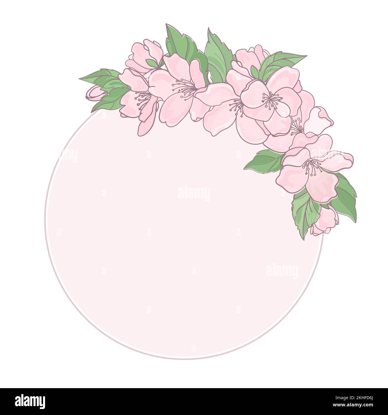 FLORAL BACKGROUND Flower Decorative Frame Party Birthday Wedding ...