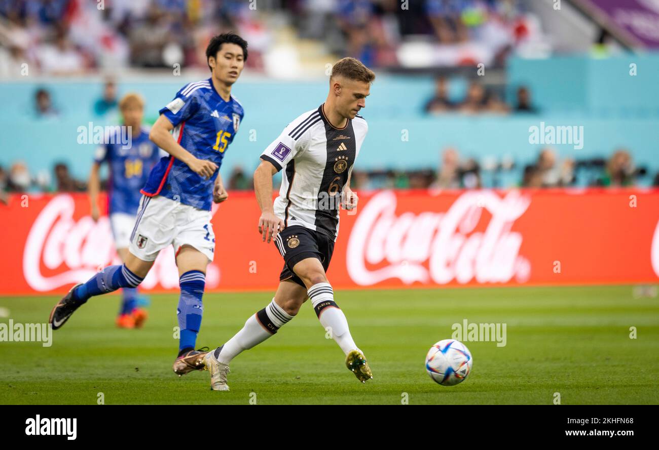 Doha, Qatar. 23rd Nov, 2022. Joshua Kimmich (Deutschland) Germany ...