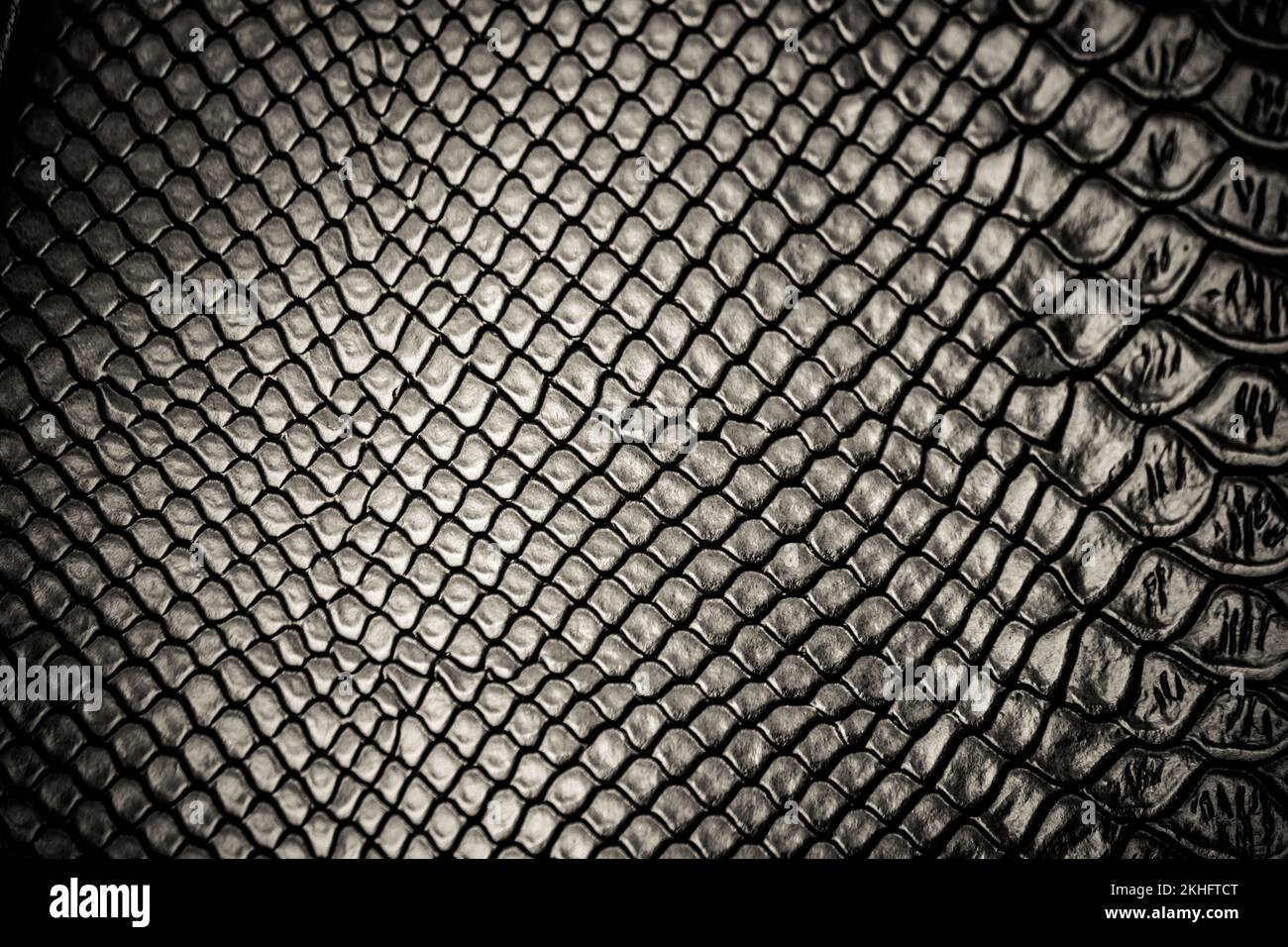 Black snake skin pattern texture background Stock Photo - Alamy