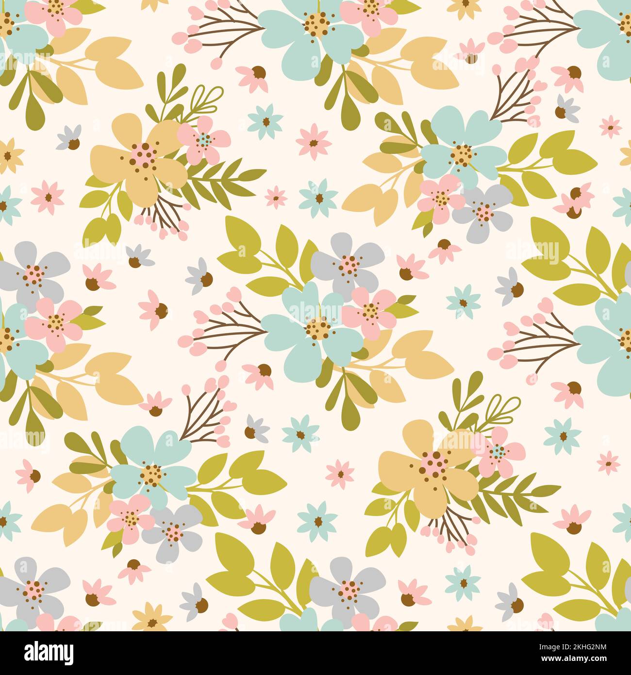 Cartoon flower bed Stock Vector Images - Alamy
