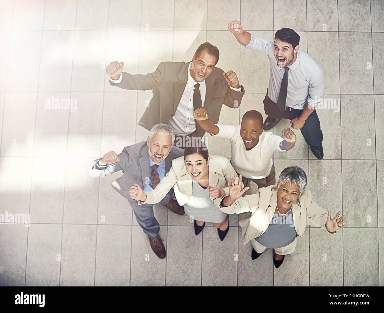 Office celebrations portrait group hi-res stock photography and images ...