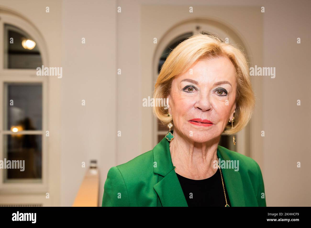 Berlin, Germany. 23rd Nov, 2022. Liz Mohn, host and media entrepreneur ...