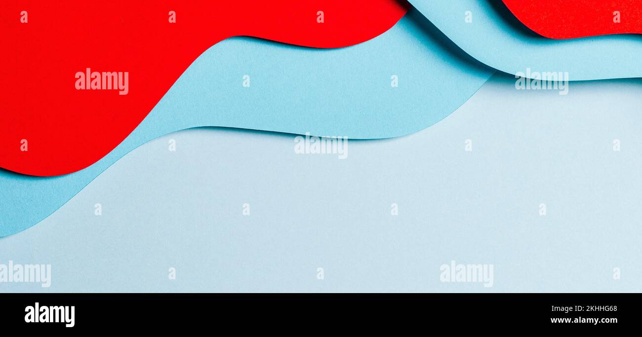 Abstract colored paper texture background. Minimal paper cut style ...