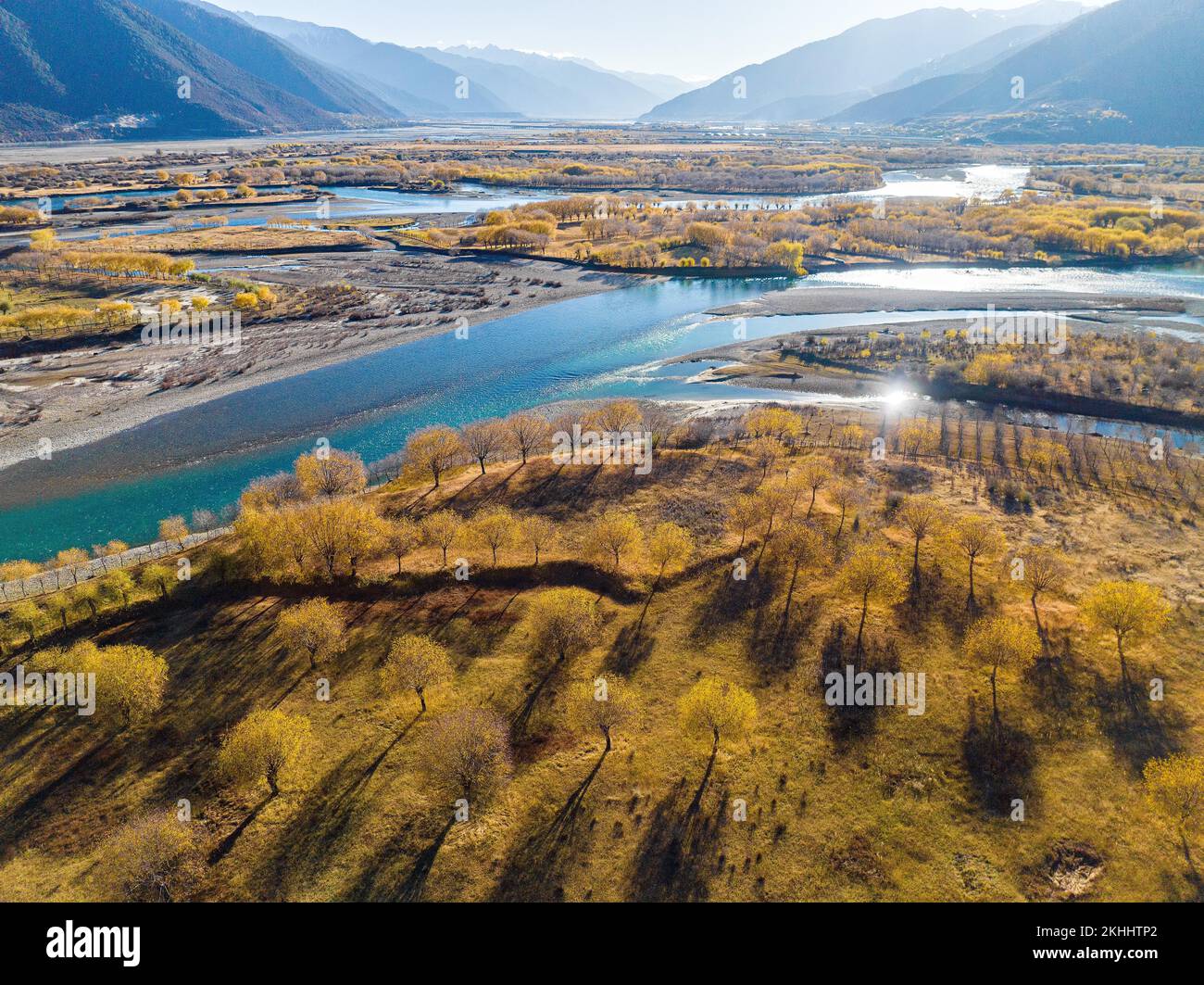 Aerial photos show gorgeous views of Yani National Wetland Park in ...