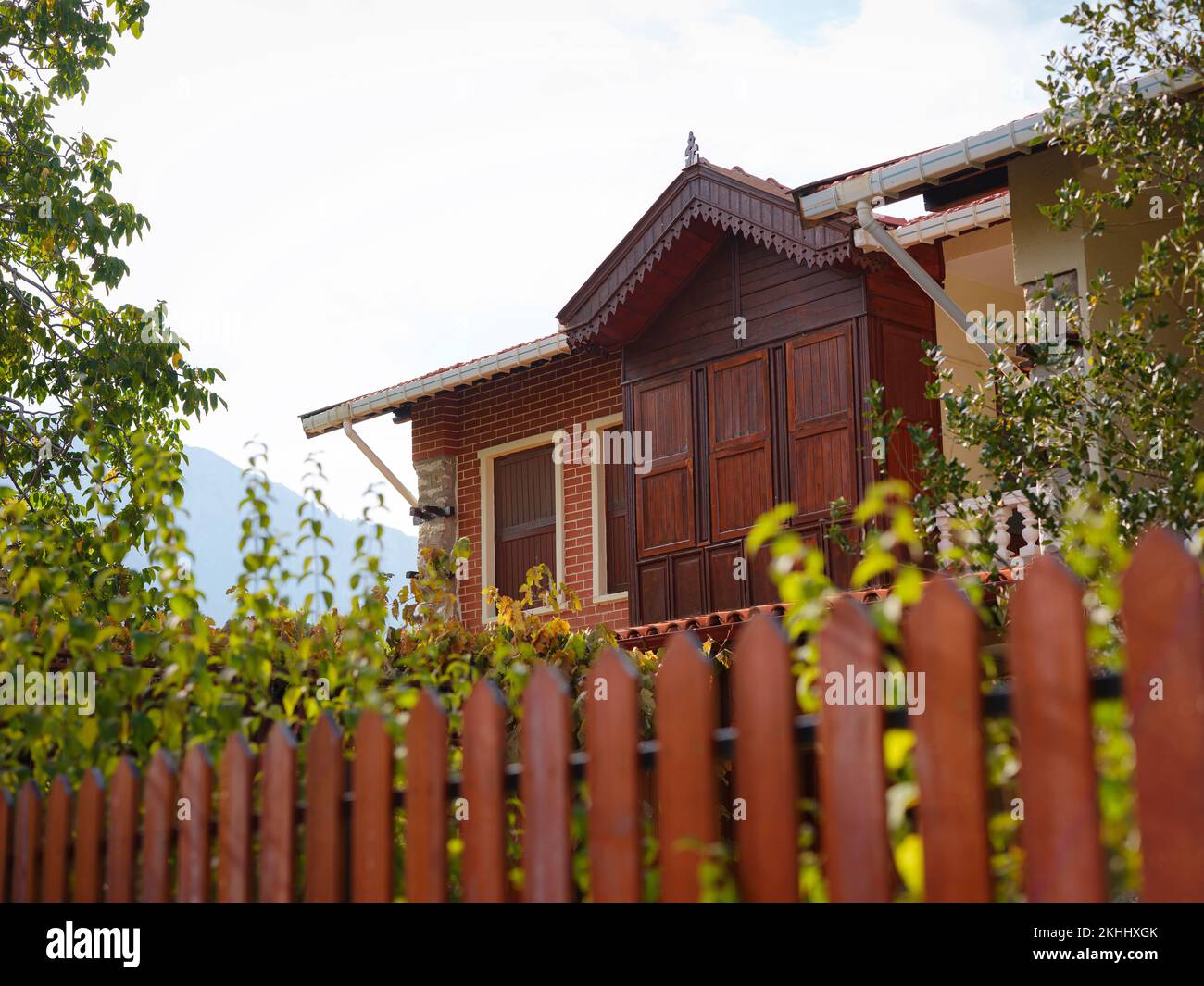 Ormana province Antalya , Turkey 19 October 2022: street and details of ...