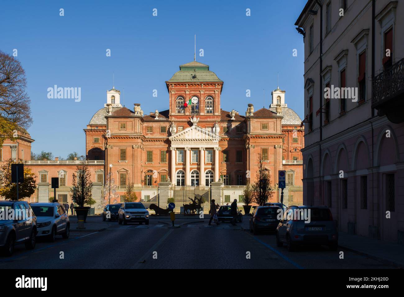 Racconigi, Italy (20th November 2022) - The beautiful royal castle of ...