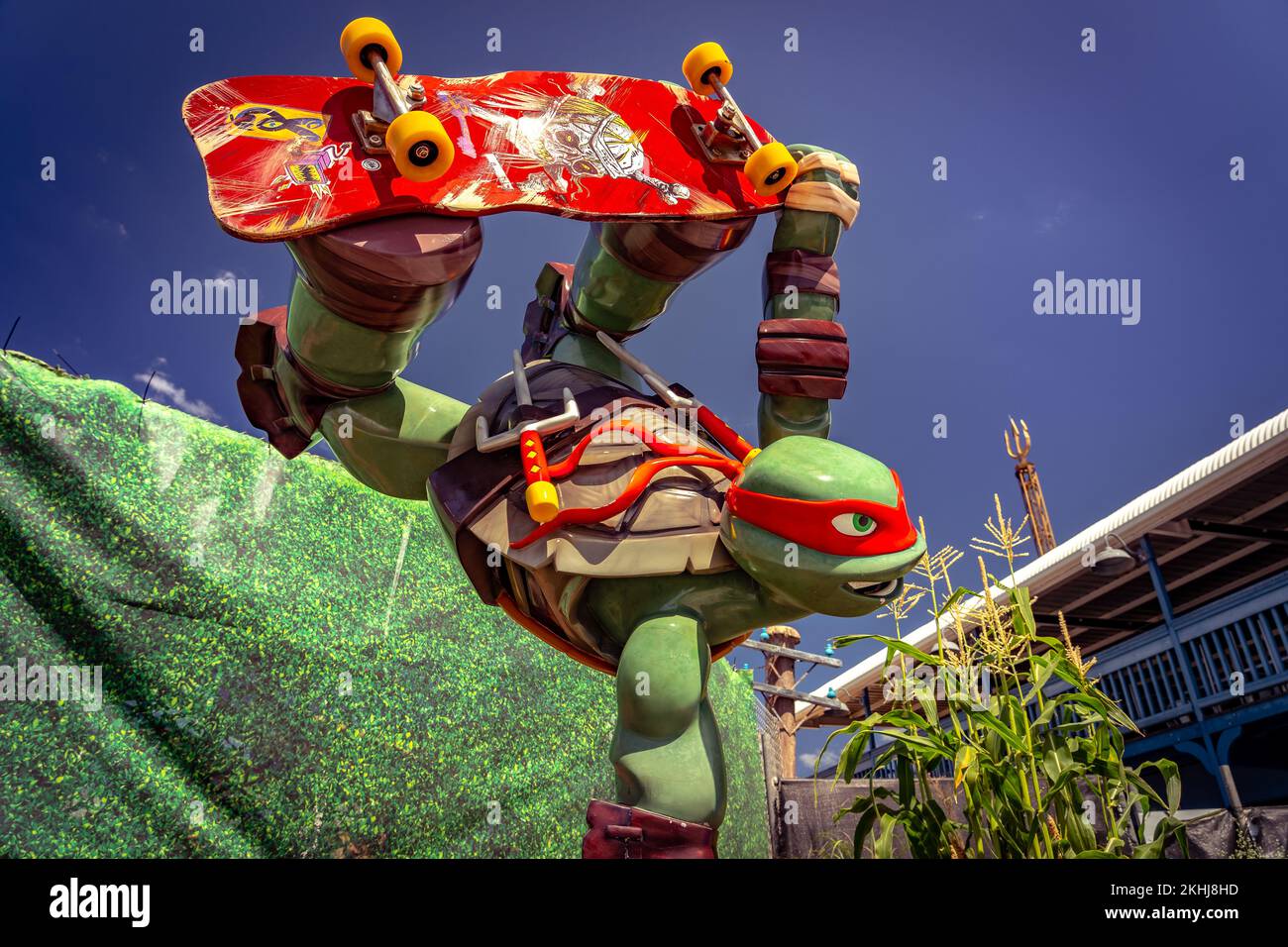Gold Coast, Queensland, Australia - Ninja turtles ride at Seaworld ...