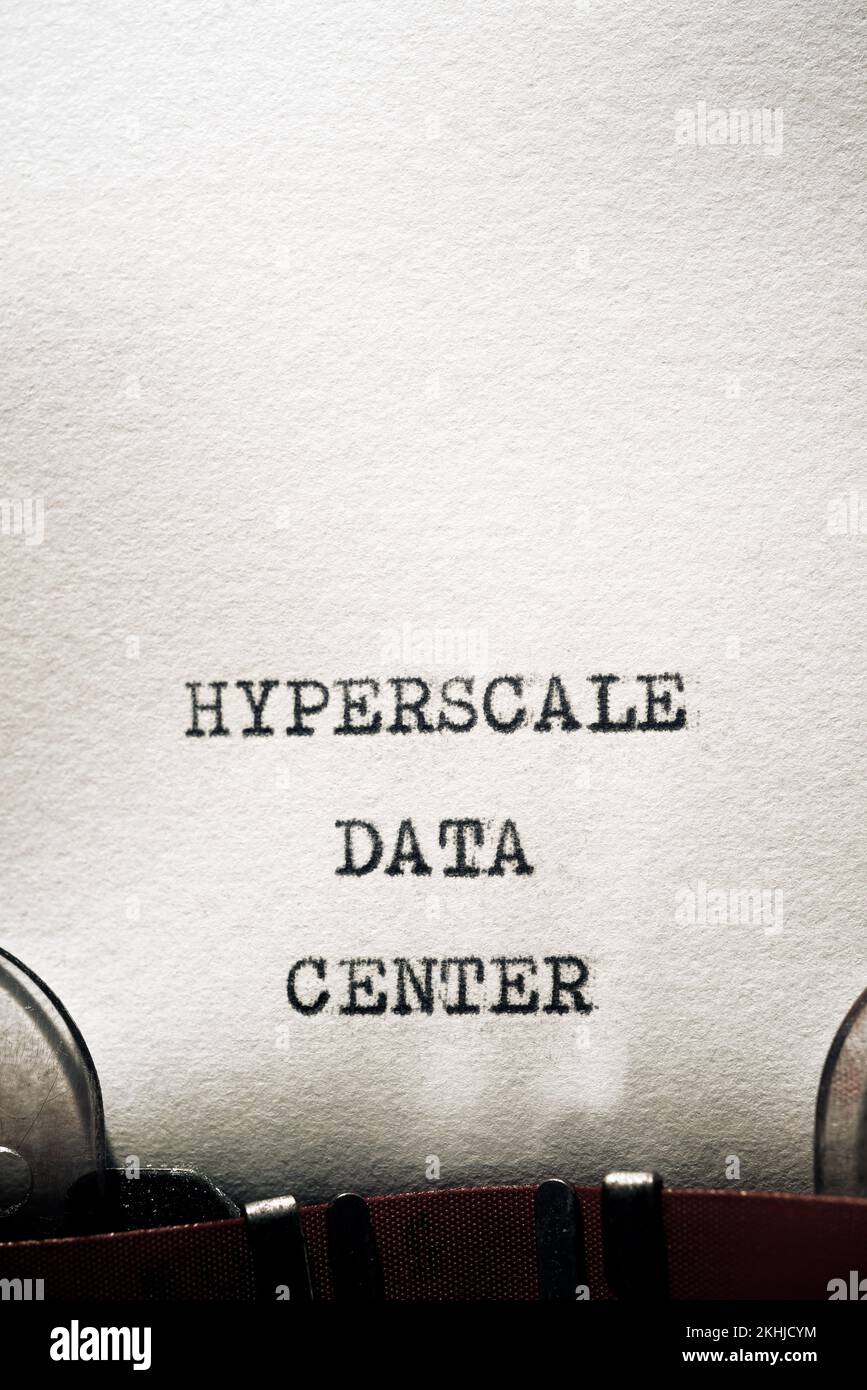 Hyper scale hi-res stock photography and images - Alamy