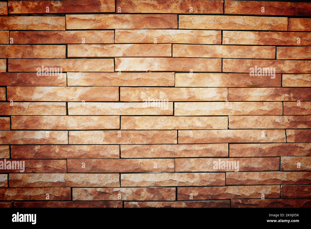 Brick face for your background. A closeup shot of a brick wall Stock ...