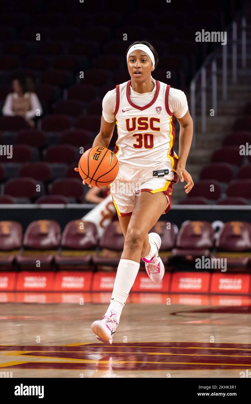USC Trojans forward Kadi Sissoko (30) during a NCAA women’s basketball ...