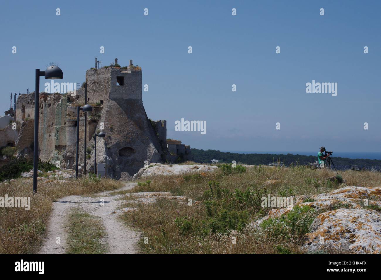 Castle of the Badiali, Tremiti Islands, Apulia, Adriatic Sea, Italy ...