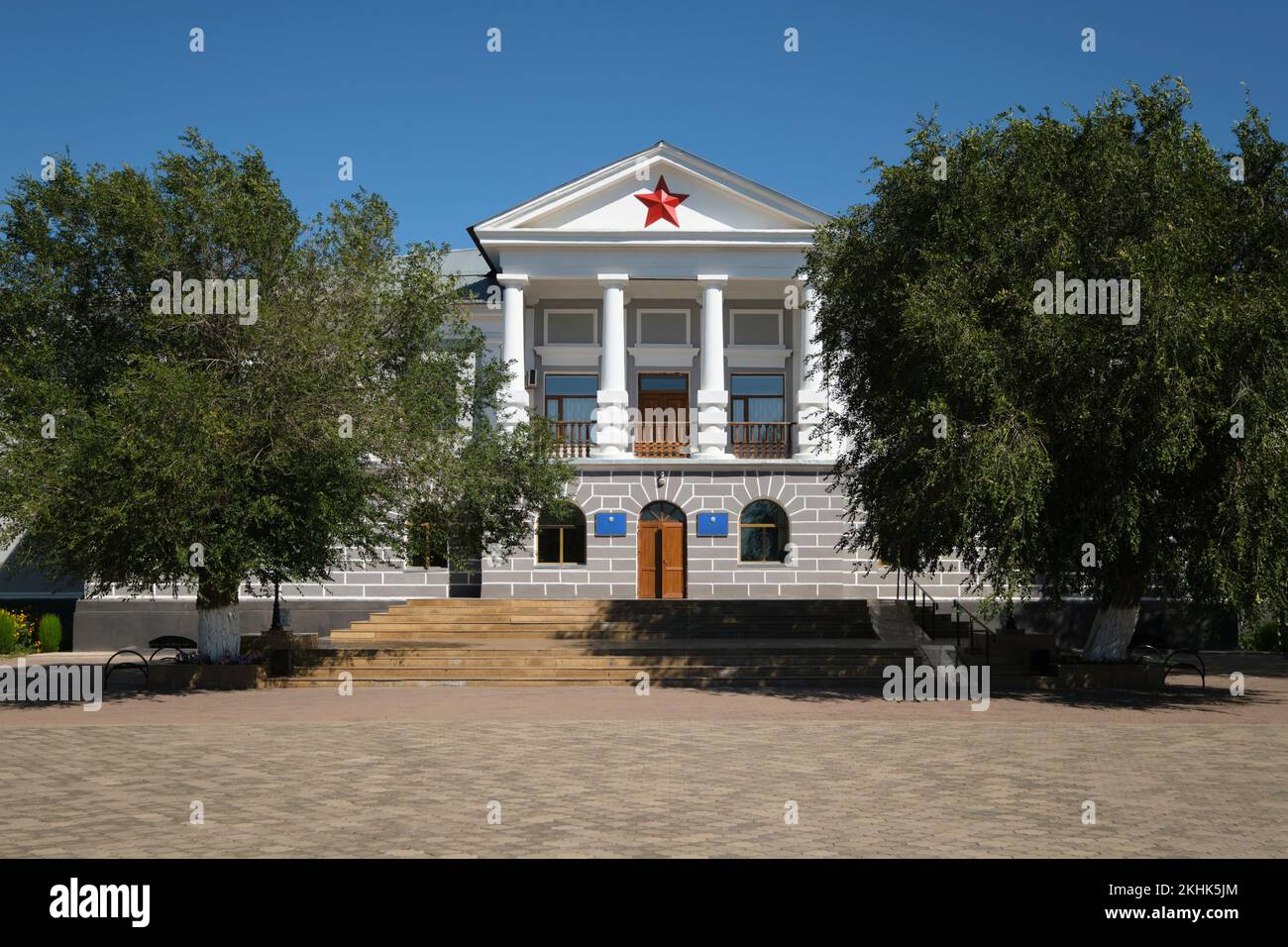 Exterior view of the former hospital building, now restored and made ...