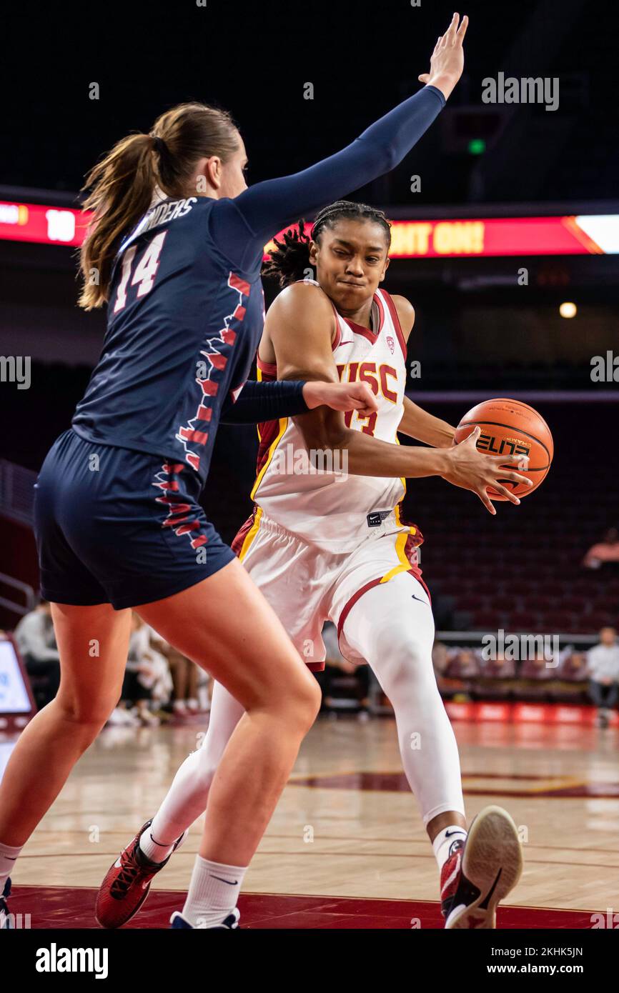 Los Angeles, United States. 23rd Nov, 2022. USC Trojans guard Rayah ...