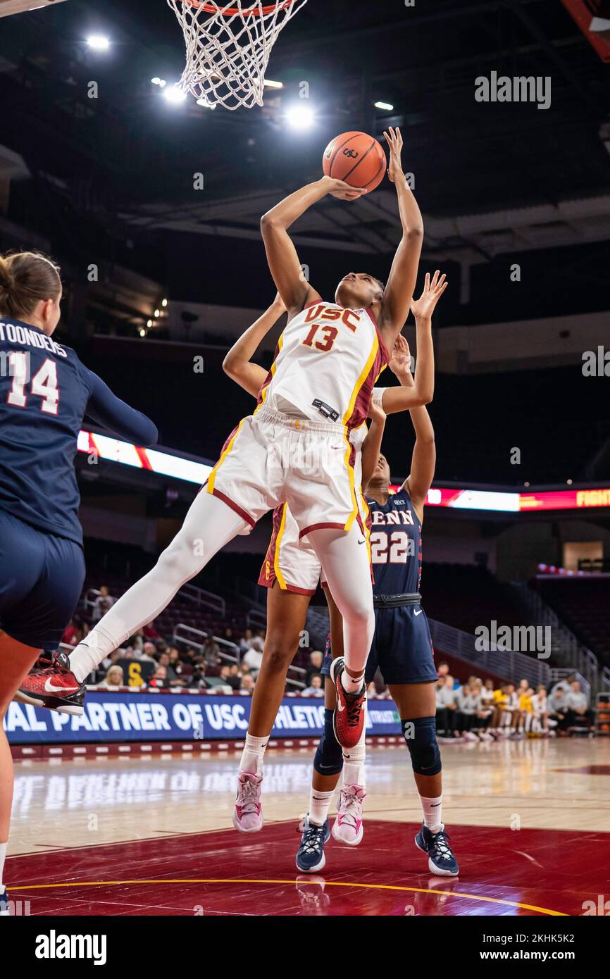 Los Angeles, United States. 23rd Nov, 2022. USC Trojans guard Rayah ...