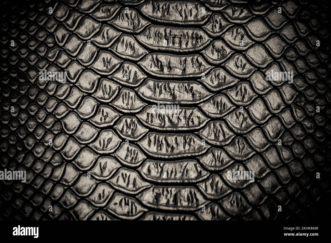 Black snake skin pattern texture background Stock Photo - Alamy