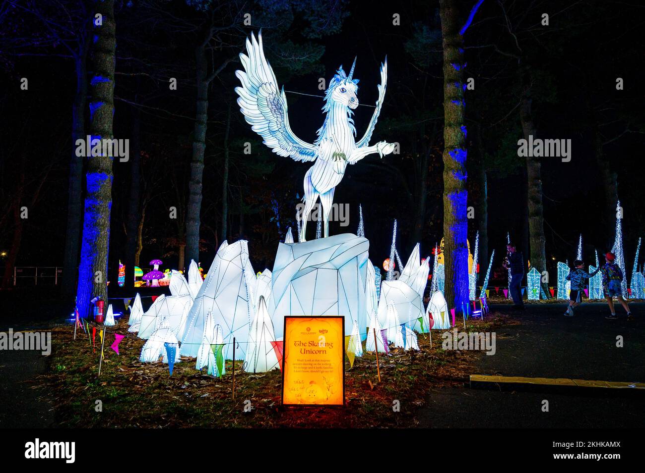 The LuminoCity Festival at Eisenhower Park Stock Photo - Alamy