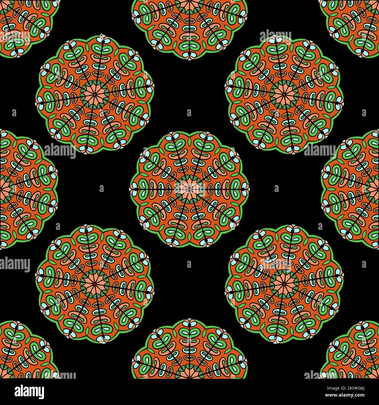 Seamless decorative modern texture. Vector illustration. Colorful ...