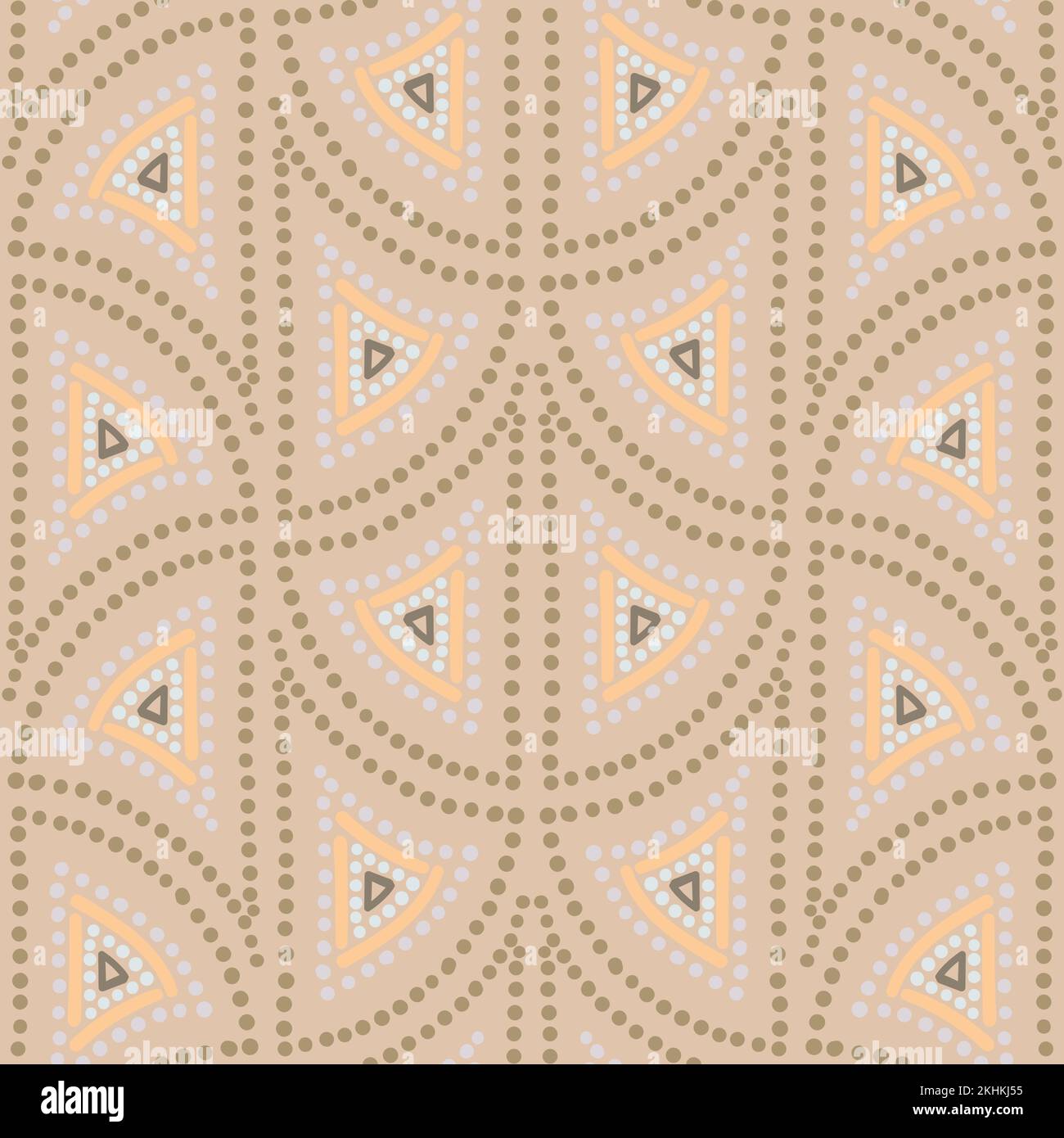 Seamless decorative modern texture. Vector illustration. Colorful ...