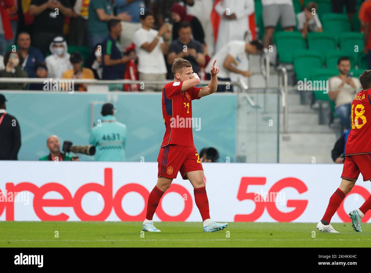 Spain costa rica qatar 2022 dani olmo hi-res stock photography and ...