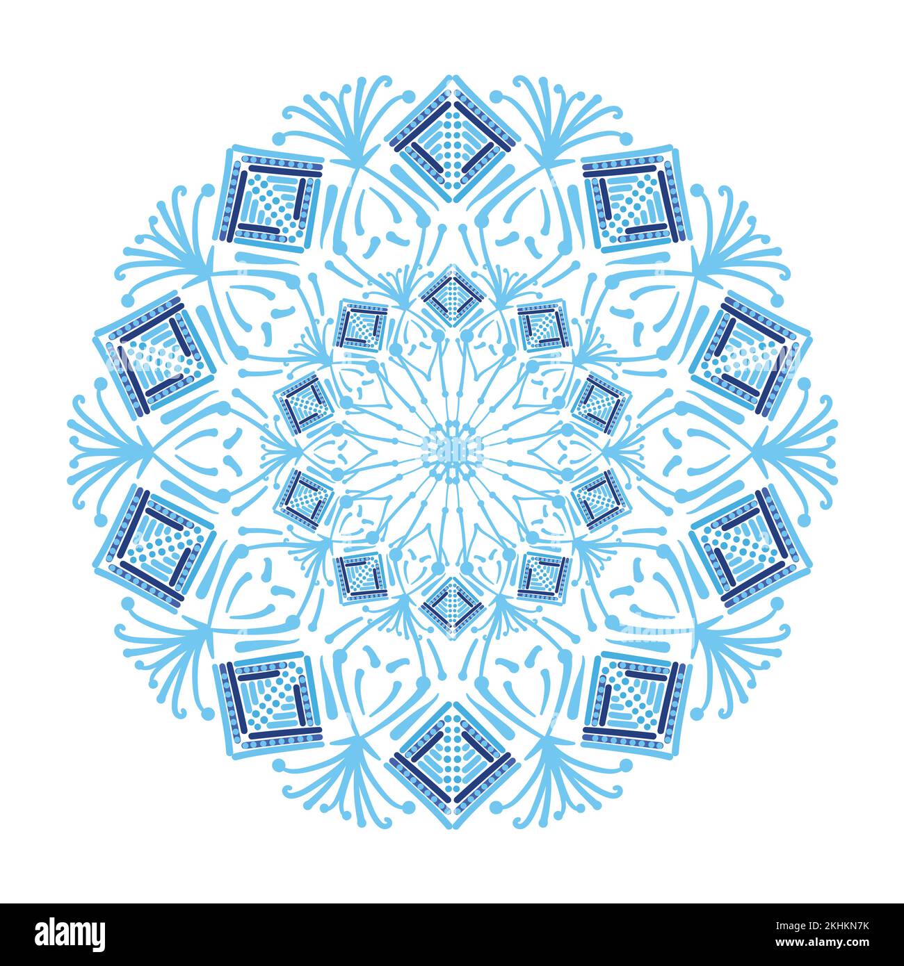 Snowflake graphic design element. Vector illustration Stock Vector ...