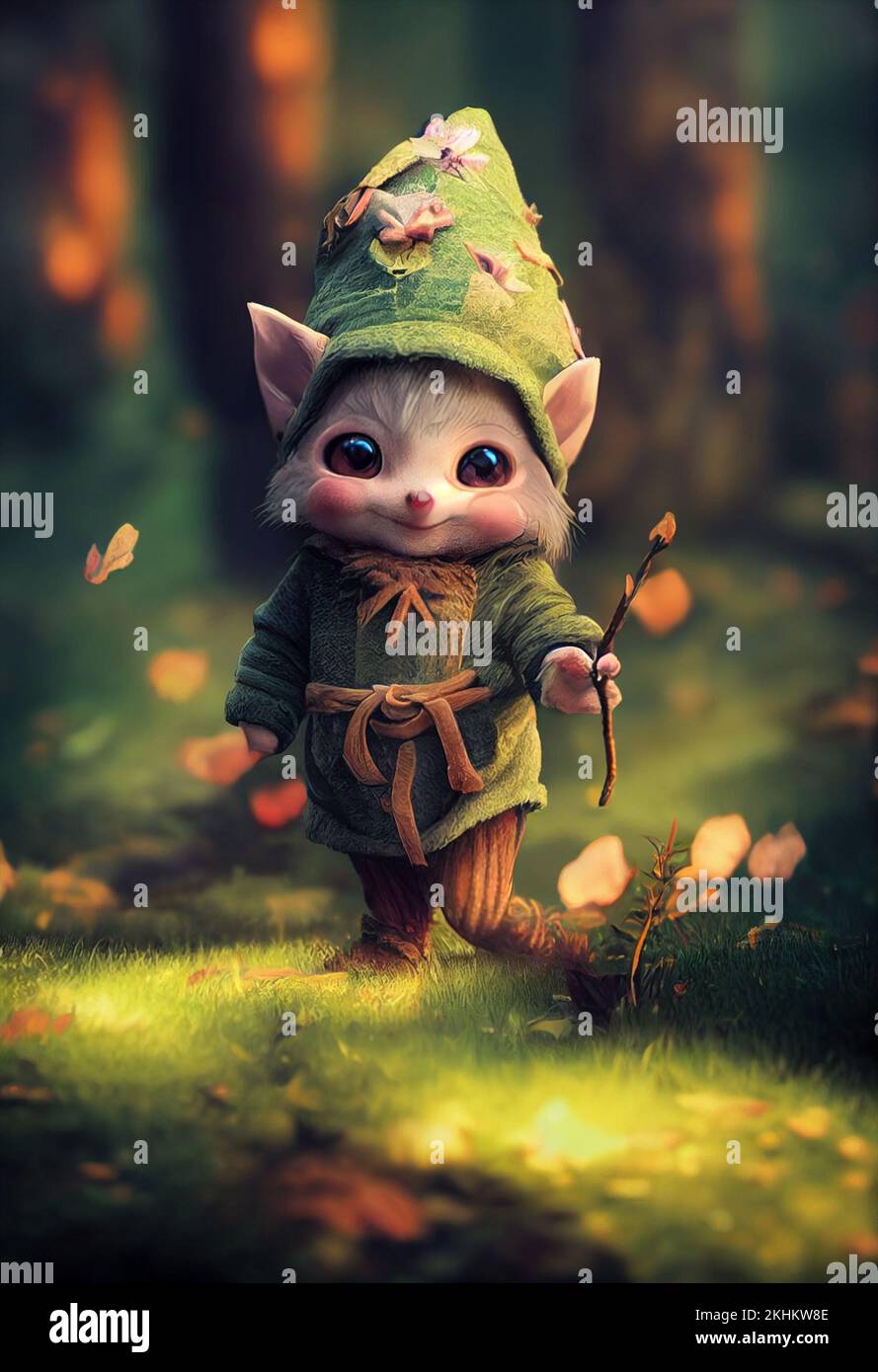 Funny enchanted forest hi-res stock photography and images - Alamy