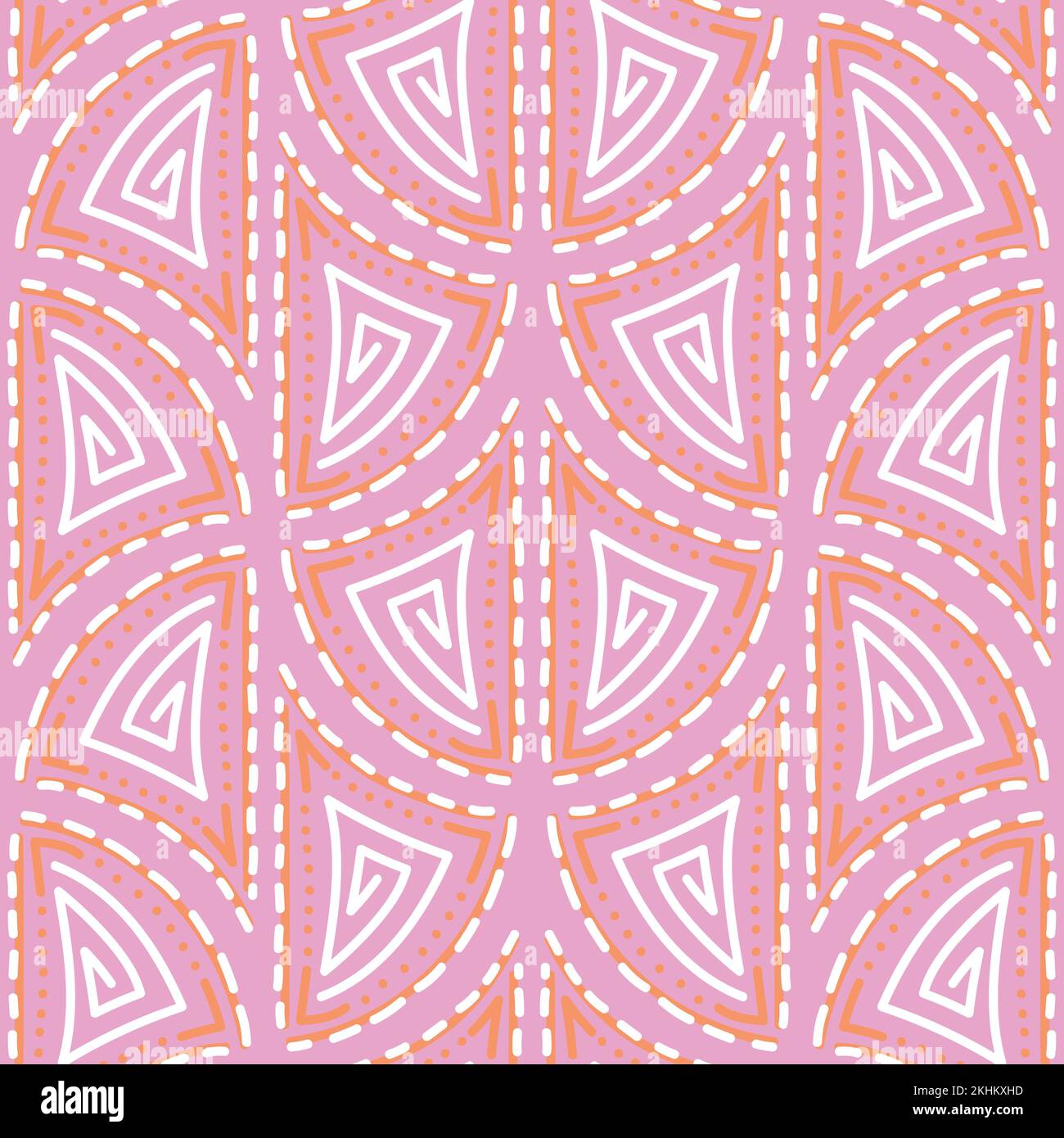 Abstract vector pattern. Seamless background with modern ornament ...