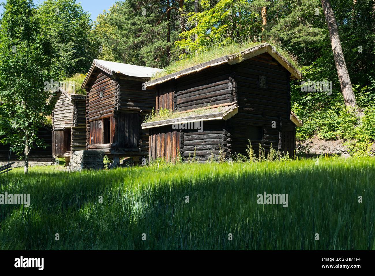 Norsk Folkemuseum, Open Air, Buildings from rural and urban Norway ...