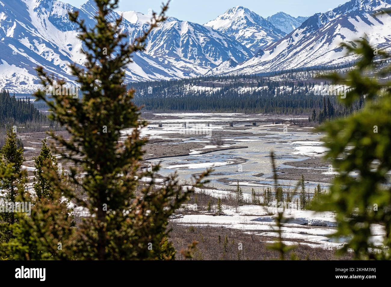 Winter in denali national park hi-res stock photography and images - Alamy