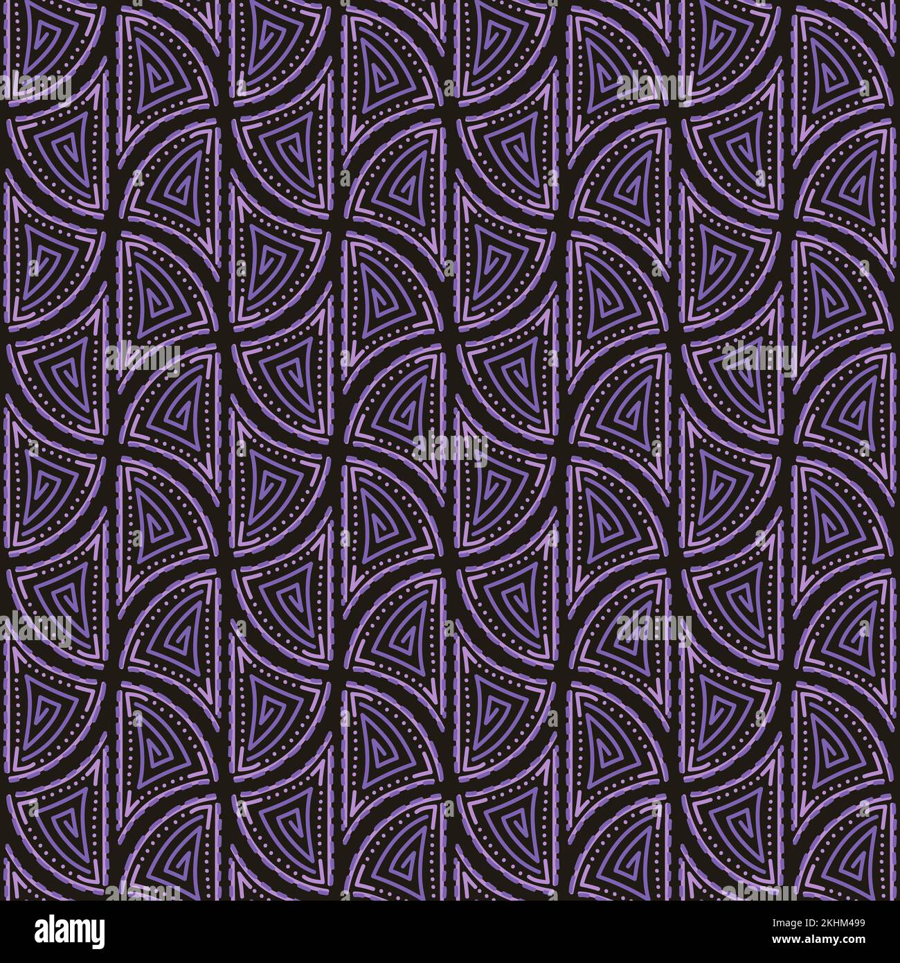Abstract vector pattern. Seamless background with modern ornament ...