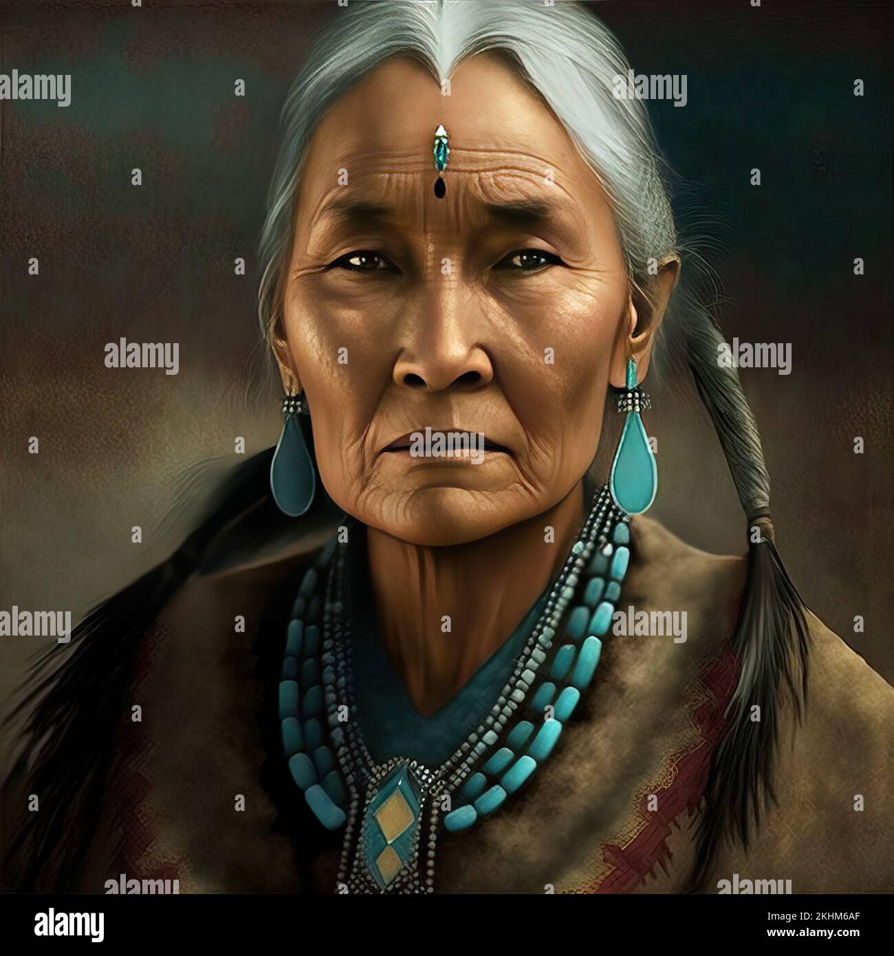 Native american grandmother hi-res stock photography and images - Alamy