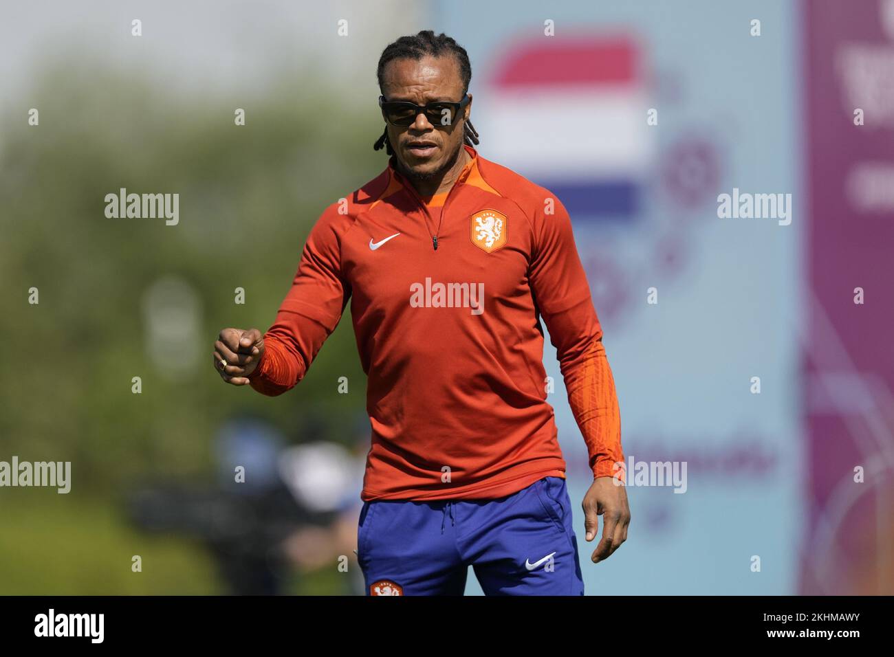 DOHA, 24-11-2022 Oranje in Qatar. Team Netherlands preparing for the ...