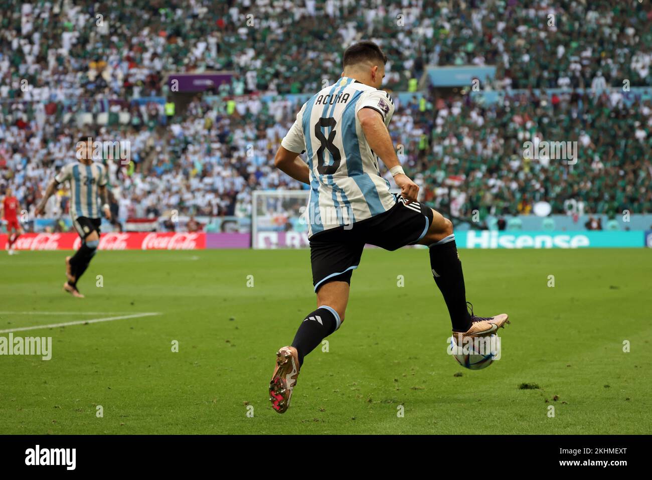 Doha, Qatar. Fifa World Cup Match 8 Argentina vs Saudi Arab. 22th ...