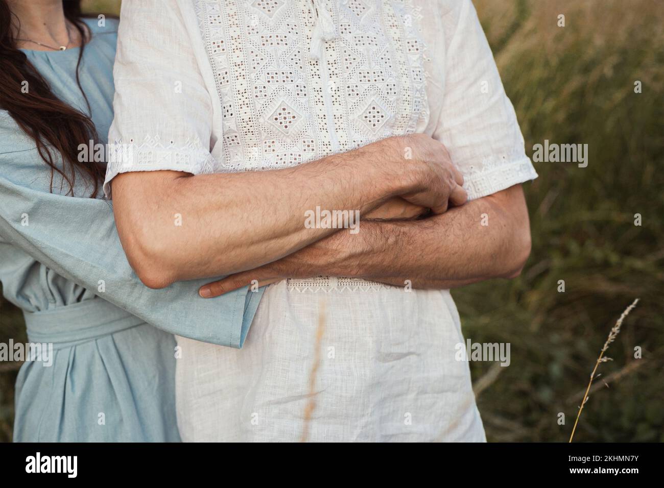 Concept couple support hi-res stock photography and images - Alamy