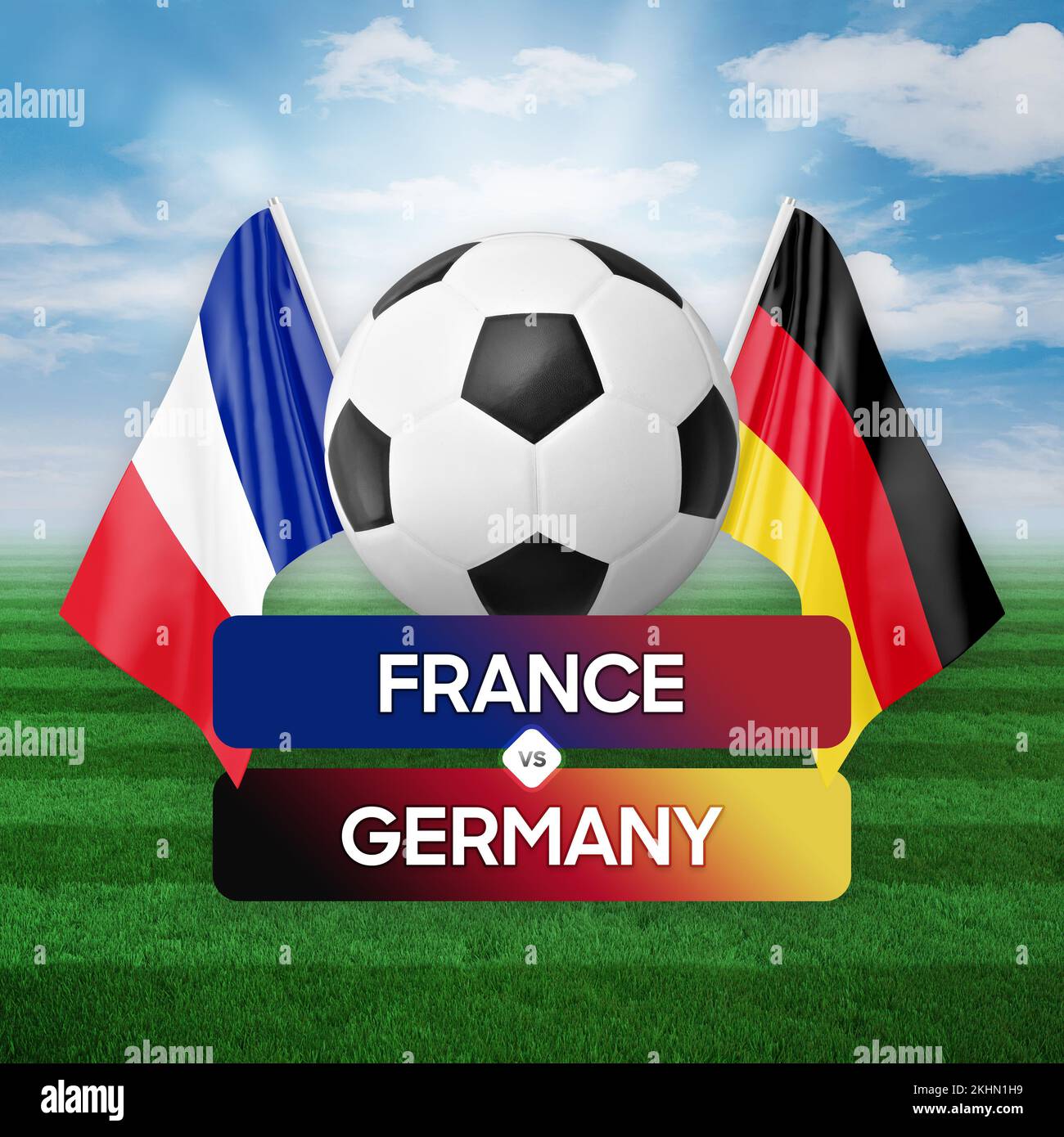 France vs Germany national teams soccer football match competition ...