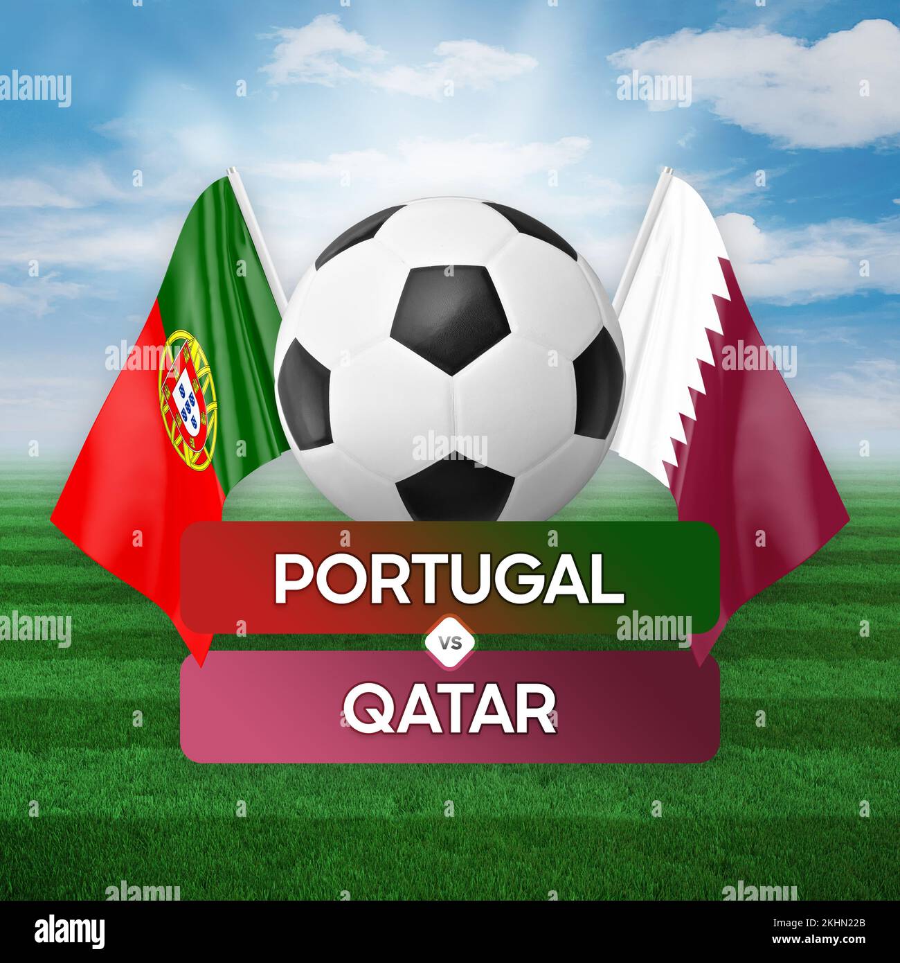 Portugal vs qatar hi-res stock photography and images - Alamy